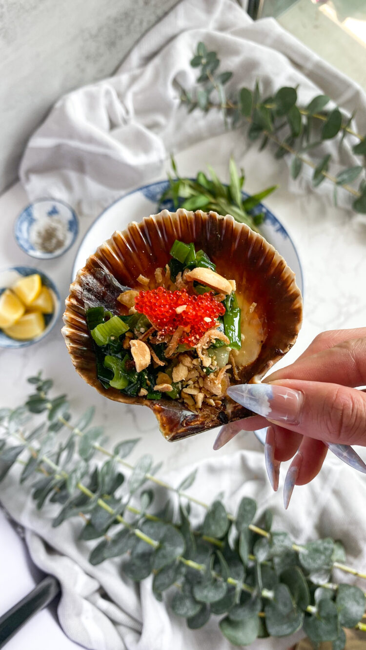 Easy Vietnamese Street Food: Sò điệp Mỡ Hành (Vietnamese Scallops with ...