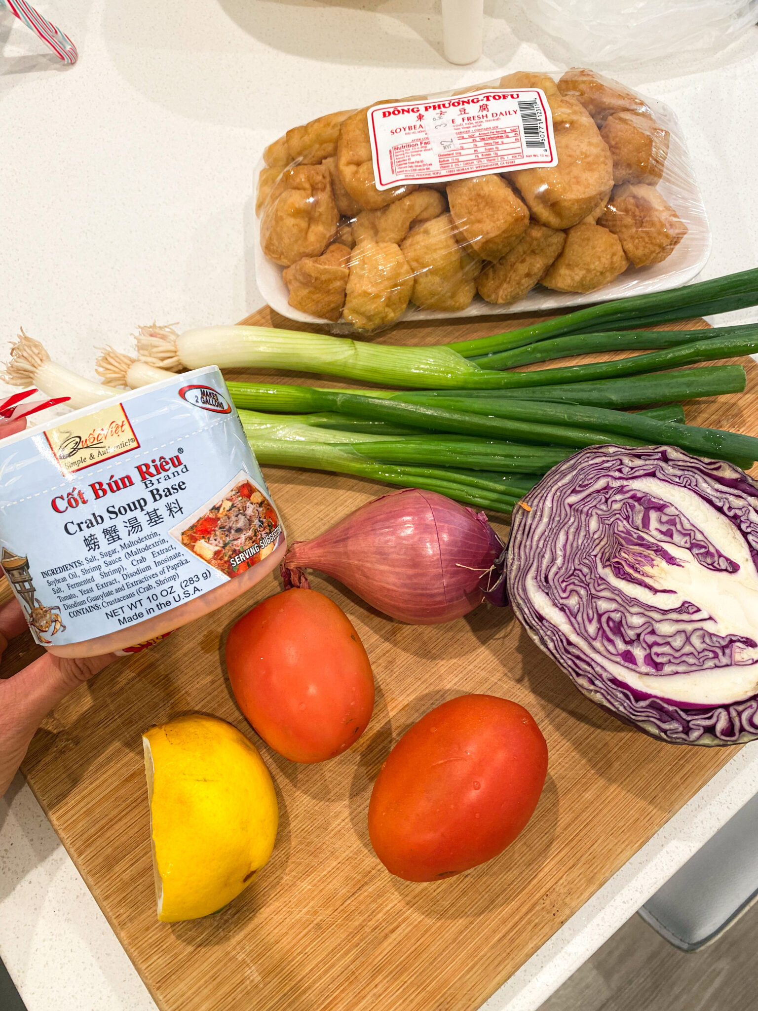 How To Make Bún Riêu (Vietnamese Crab and Pork Noodle Soup) - Ta-Daa!