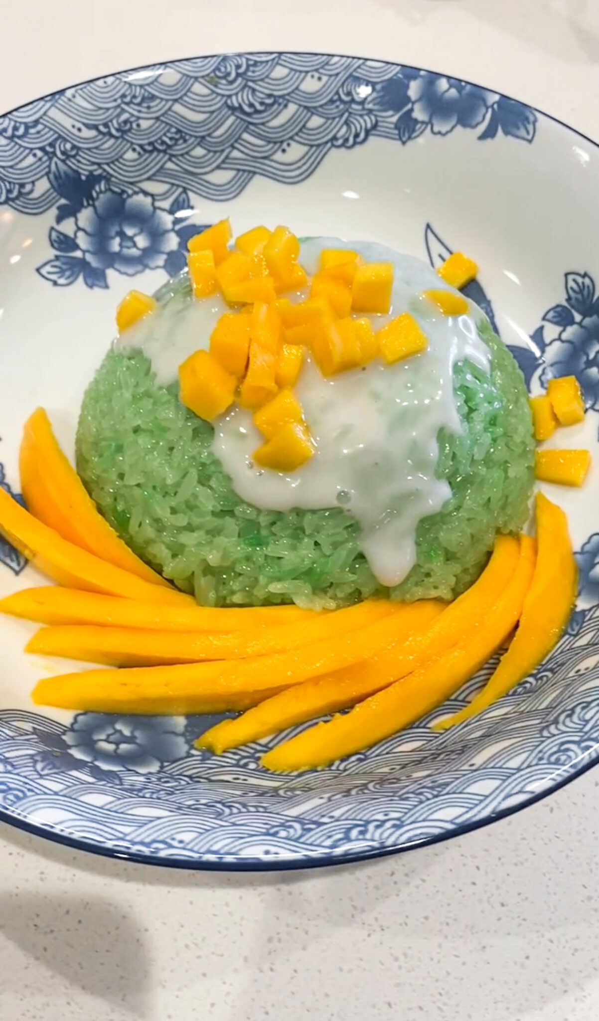 How to make Pandan Mango Sticky Rice - Ta-Daa!