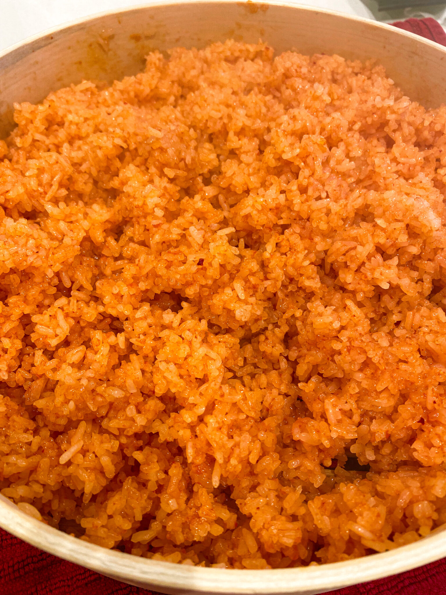 How to Make Xôi Gấc (Vietnamese Red Sticky Rice) - Ta-Daa!