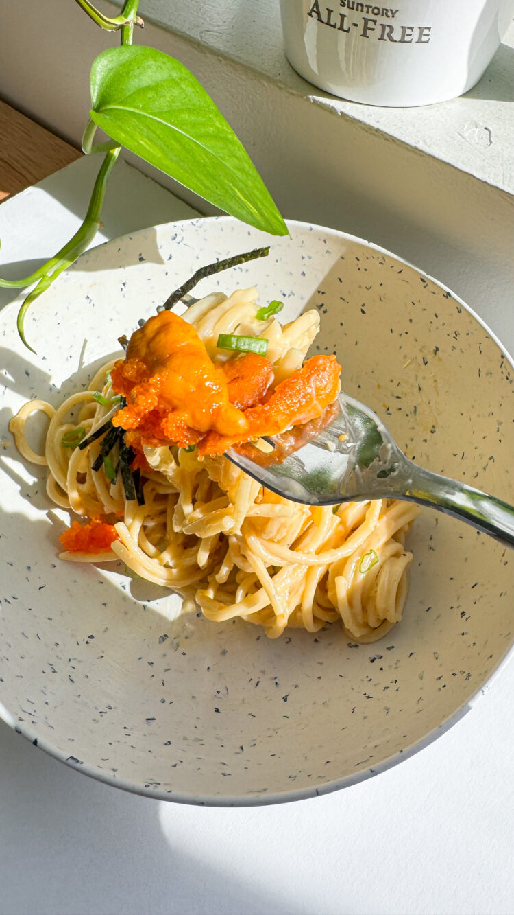How to make Uni Pasta - Ta-Daa!