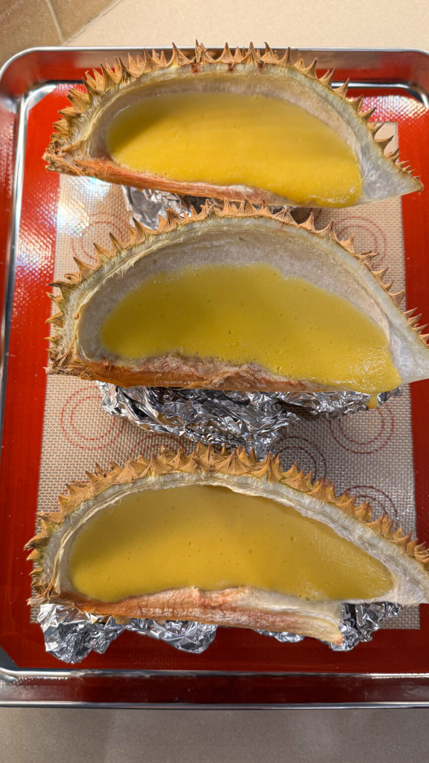 How to make Durian Crème Brûlée - Ta-Daa!