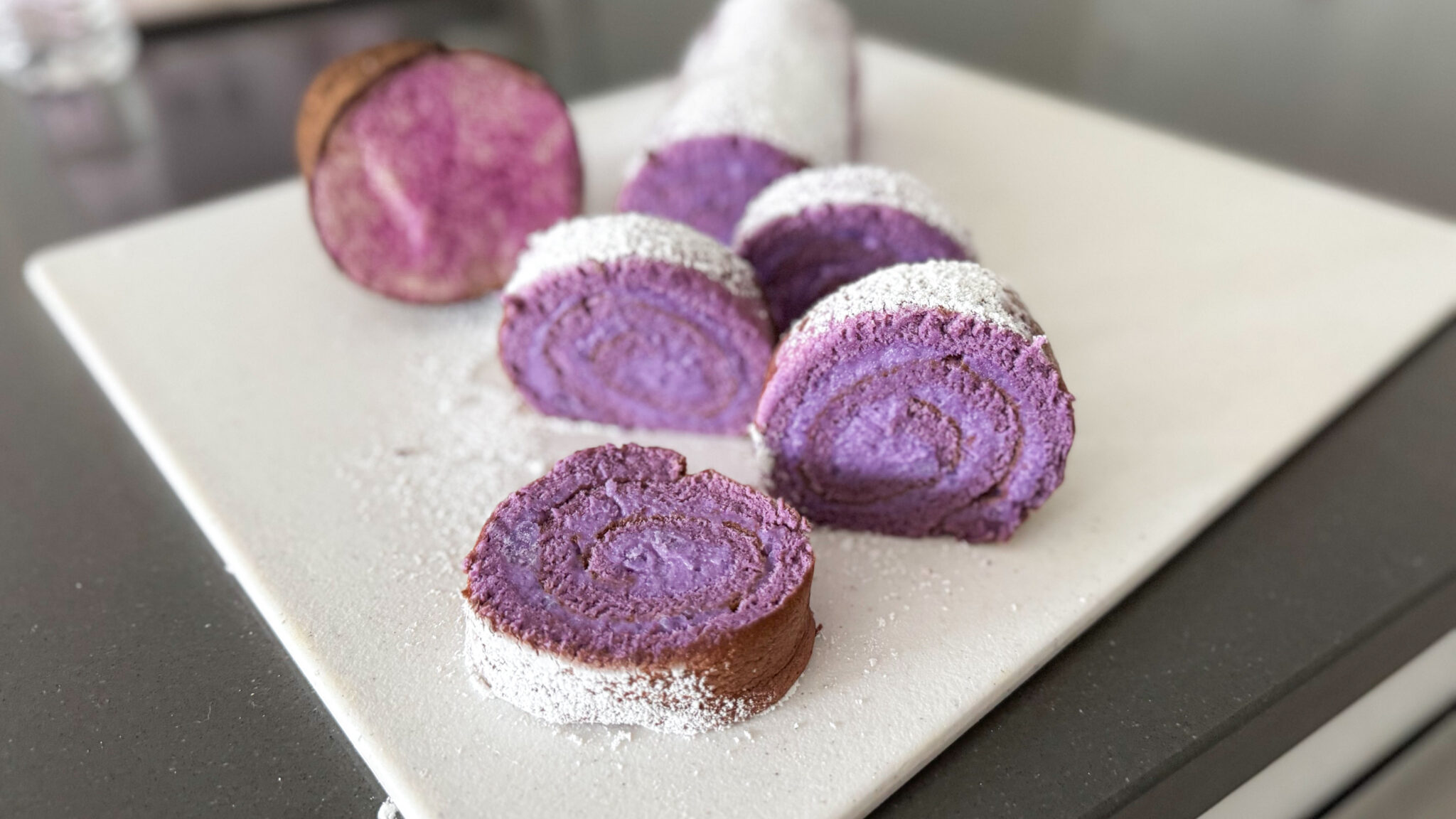 How to make Ube Swiss Roll Cake (with Homemade Ube Halaya!) - Ta-Daa!
