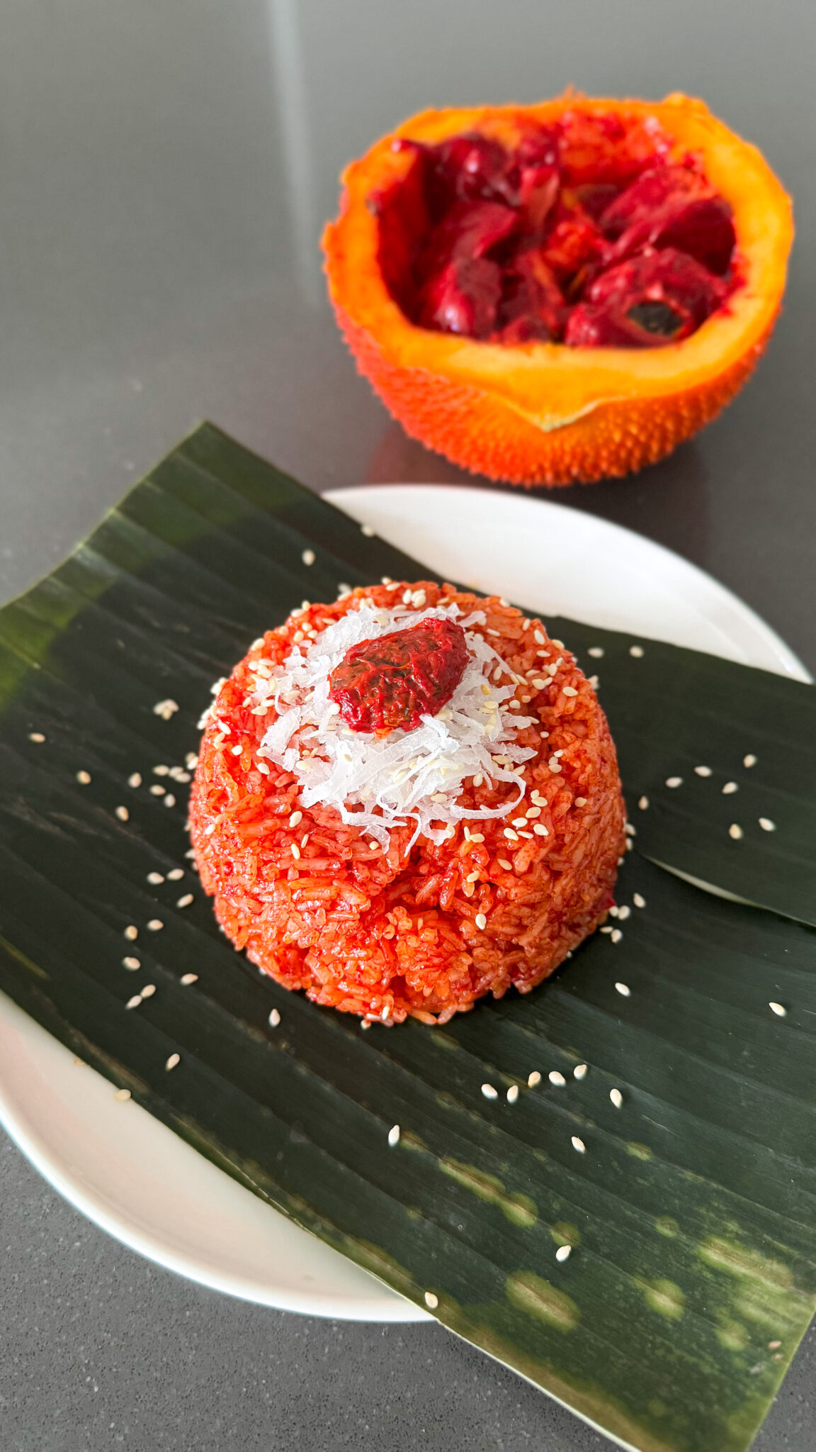 Xôi Gấc Recipe (Vietnamese Red Sticky Rice) - Ta-Daa!
